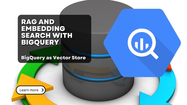 RAG, Embeddings and Vector Search with Google BigQuery