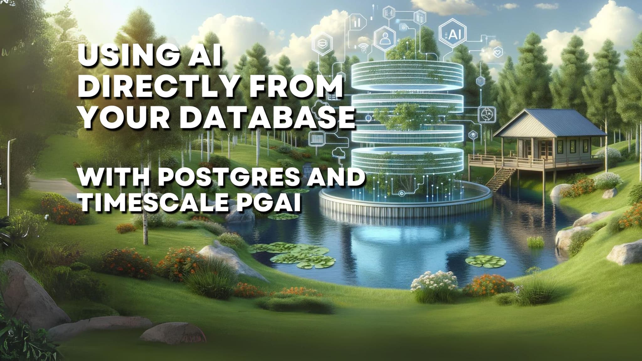 Using AI directly from your database - with PostgreSQL and pgai